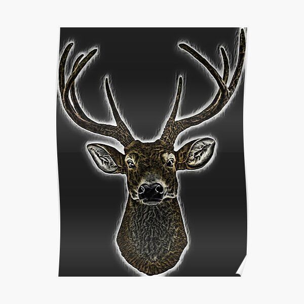"Reindeer snow and smoke" Poster for Sale by ema616660 | Redbubble