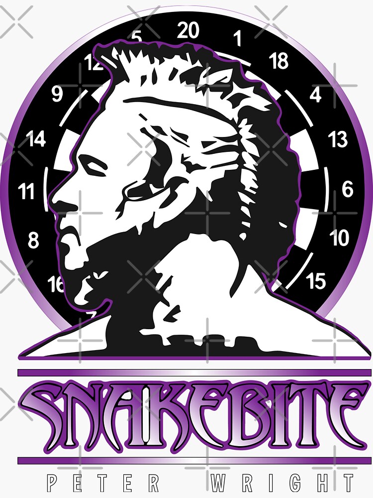 "Peter Snakebite Wright" Sticker for Sale by FlawlessCheese | Redbubble