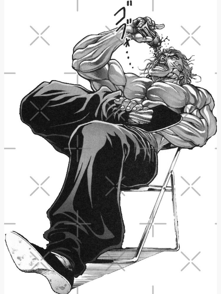 Yujiro Hanma Premium Matte Vertical Poster Designed & Sold By Gary West