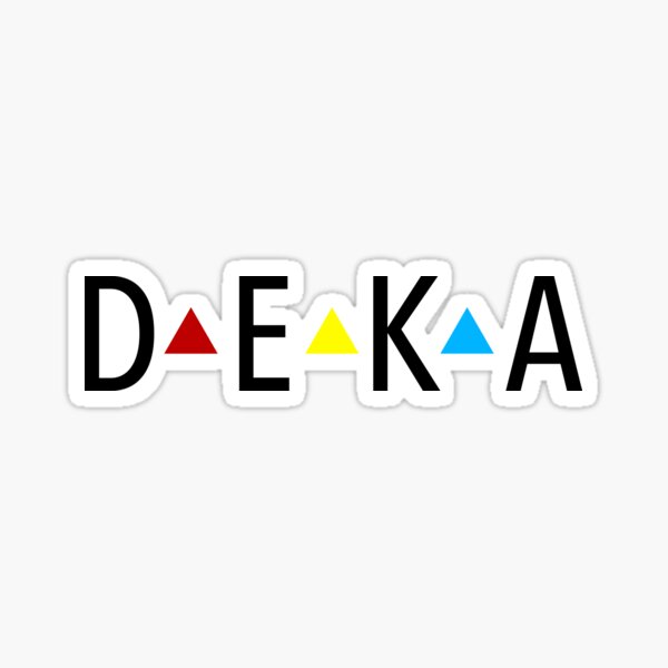 "Deka " Sticker for Sale by Heywood47 | Redbubble
