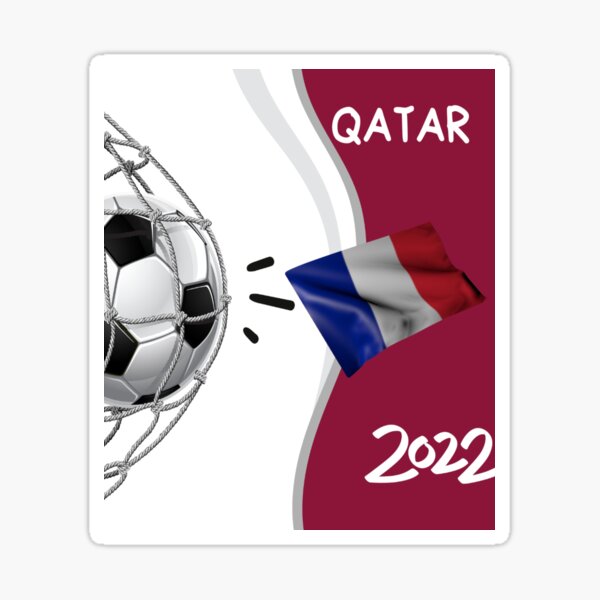 " WORLD CUP 2022 QATAR" Sticker for Sale by LouDisign | Redbubble