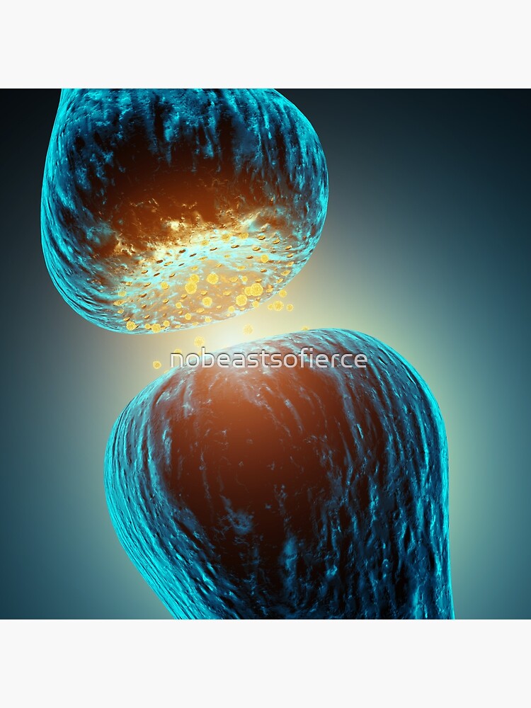 "Human neuron structure" Poster for Sale by nobeastsofierce | Redbubble