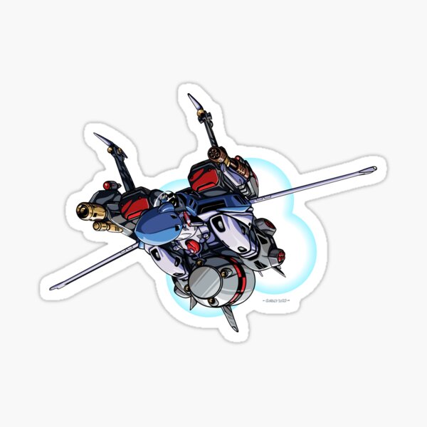 "Asplenia Studios: SDP-1 Flyby" Sticker for Sale by aspleniastudioz ...