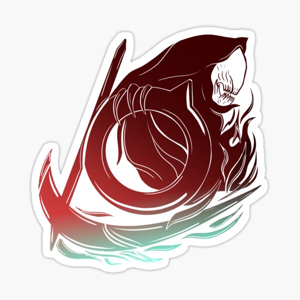 "FFXIV Reaper Job Symbol [FF Style]" Sticker for Sale by Farryn-Arts ...