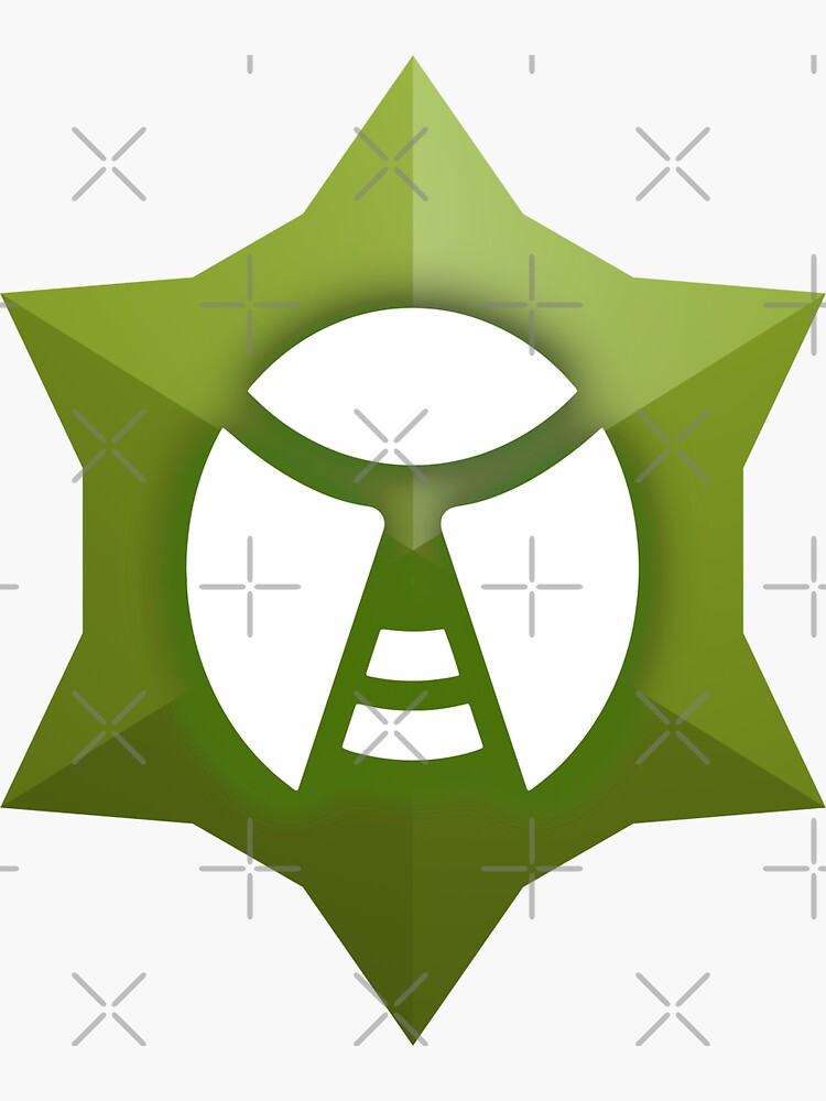 "Bug Tera Type Symbol" Sticker for Sale by Biochao | Redbubble