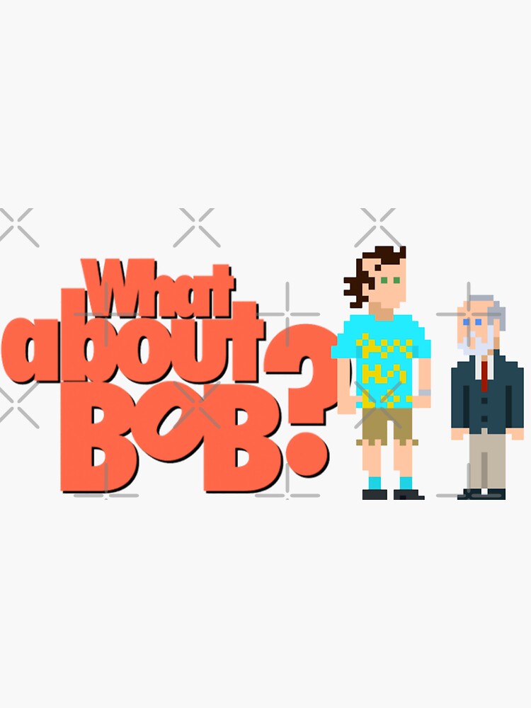 "Baby Steps Bob Wiley" Sticker for Sale by tommysnider | Redbubble