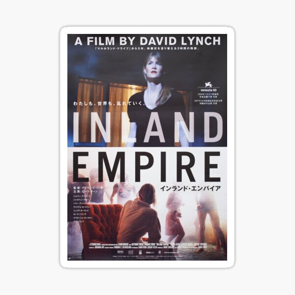 "Inland Empire" Sticker for Sale by Seven-Angels | Redbubble