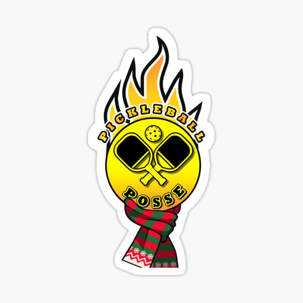 "pickleball posse" Sticker for Sale by azamkalmidesign | Redbubble