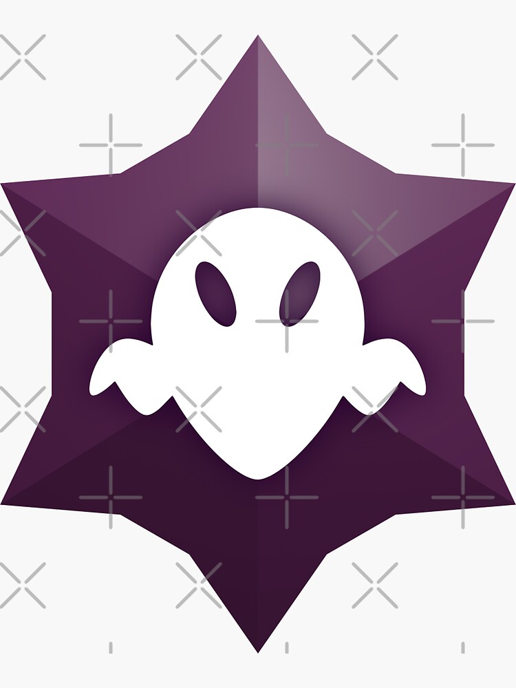 "Ghost Tera Type Symbol" Sticker for Sale by Biochao | Redbubble