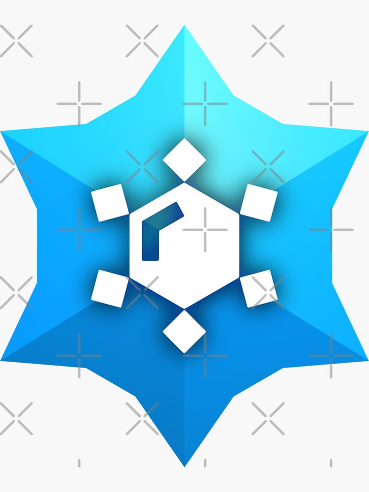 "Ice Tera Type Symbol" Sticker for Sale by Biochao | Redbubble