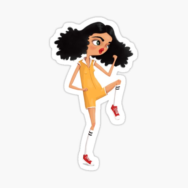 "Josie" Sticker by agrapedesign | Redbubble