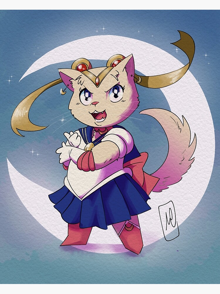 "Sailor Cat" Poster for Sale by AbyssalCaseArt | Redbubble
