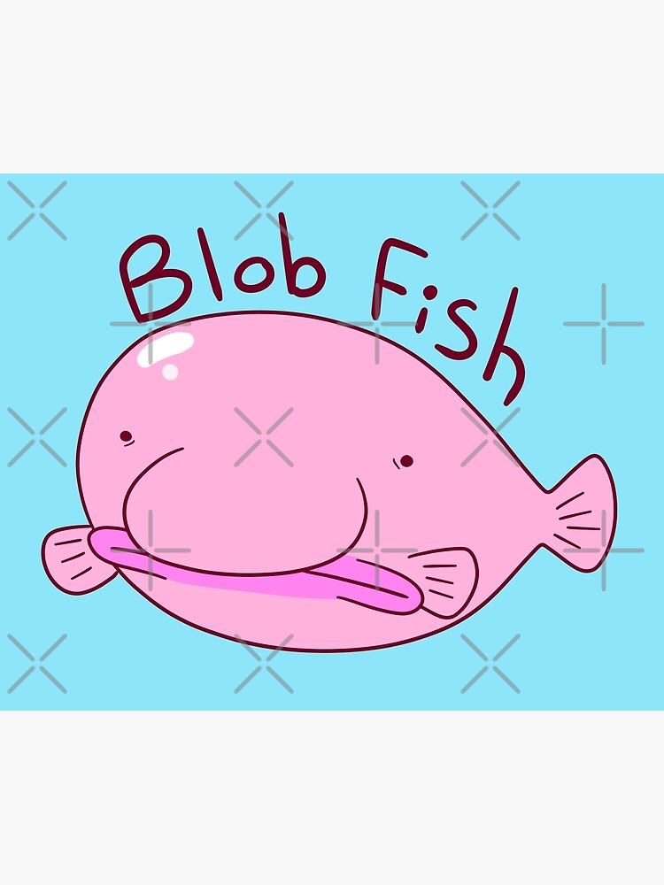 "Blobfish" Poster by SaradaBoru | Redbubble