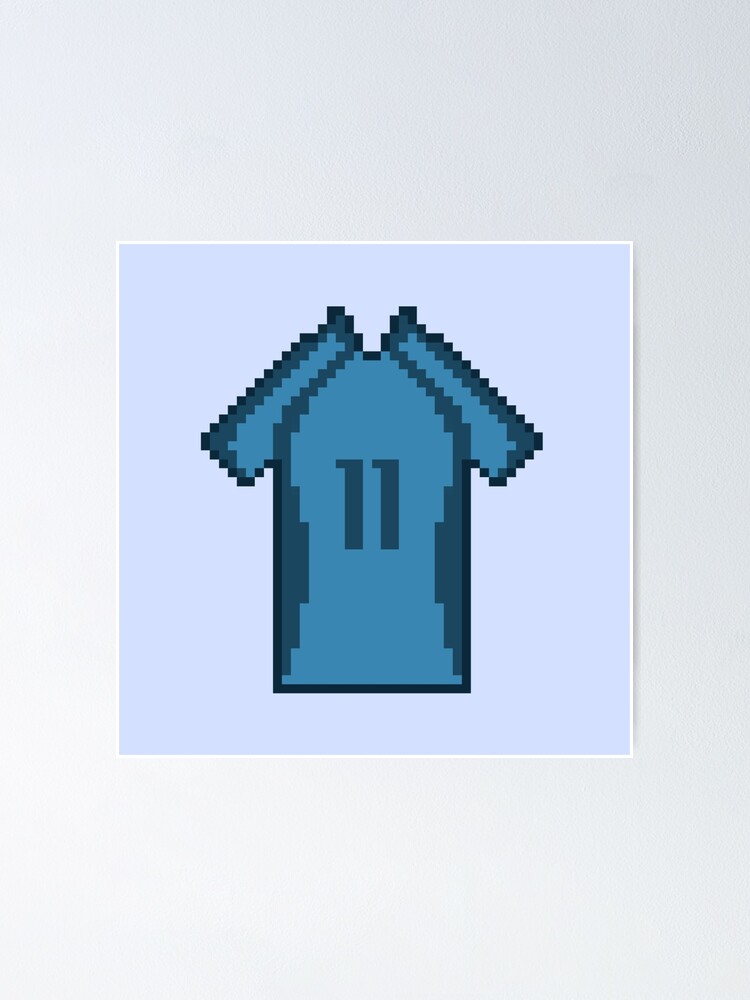 "Isagi Yoichi Bluelock Football Kit " Poster for Sale by Skinpedia ...