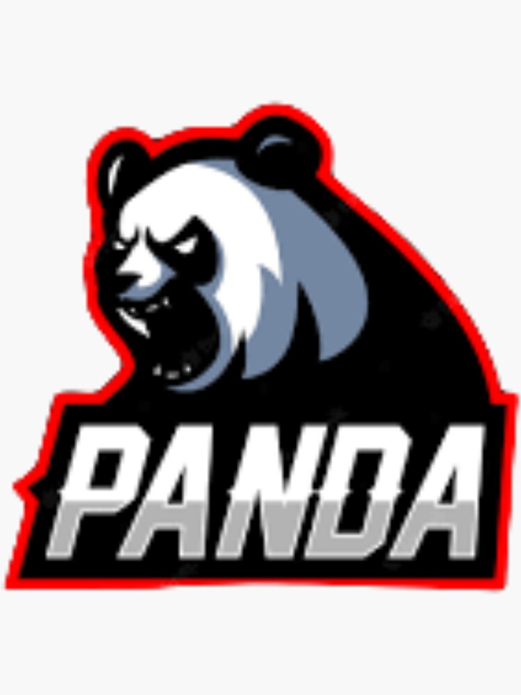 "The demon entered the panda!" Sticker for Sale by LukaRvovic | Redbubble