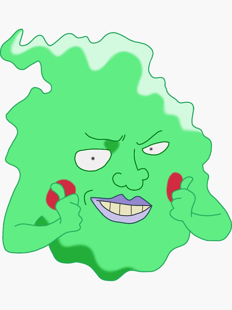 "Dimple Mob Psycho " Sticker for Sale by Randomart12 | Redbubble