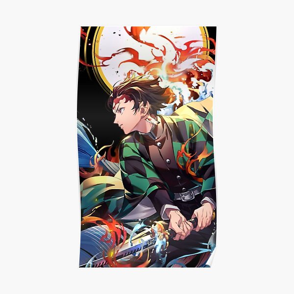 "Tanjiro demon slayer" Poster for Sale by ThebestOfManga | Redbubble