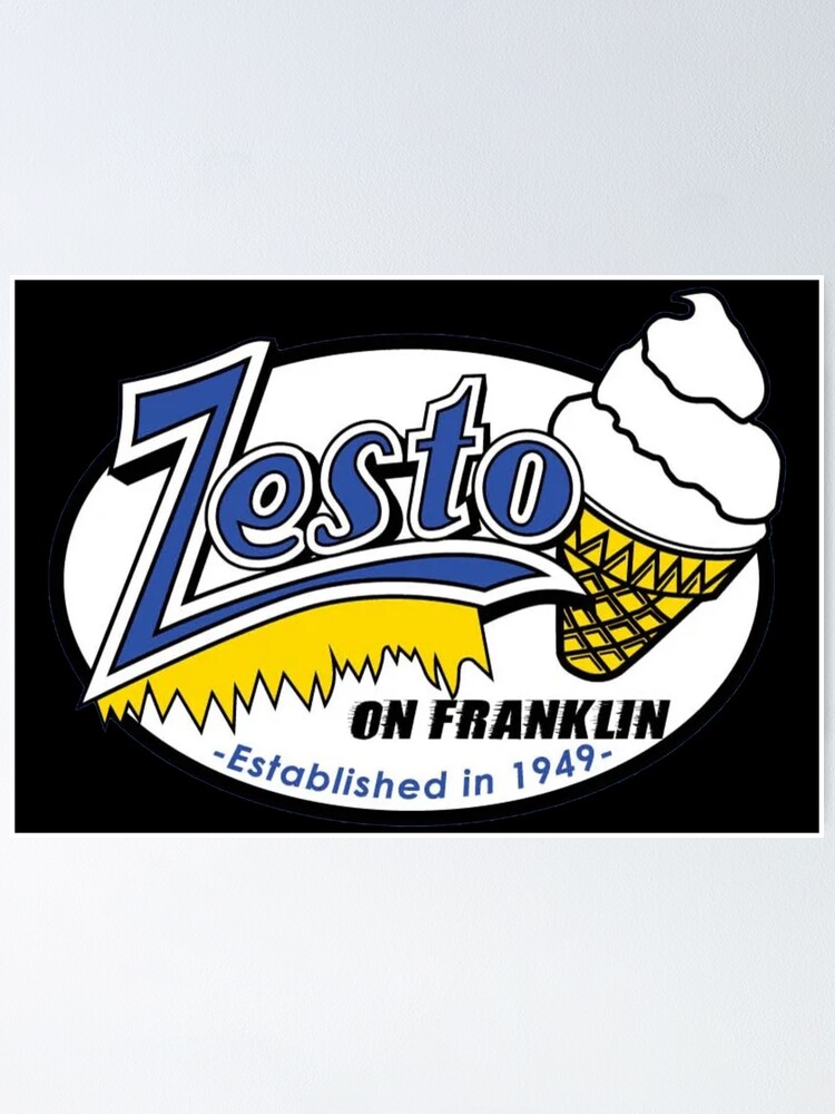 "Retro Zesto Drive-In" Poster for Sale by DLutfy | Redbubble