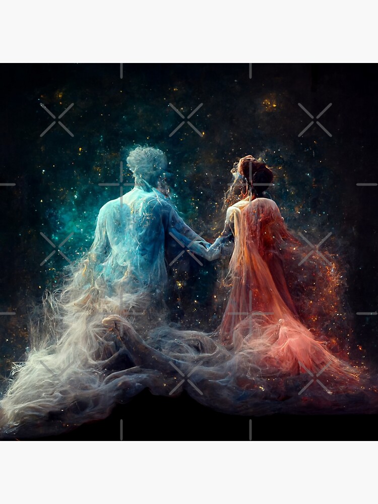 "Couple Eternal Love Even When Were Ghost" Poster for Sale by ...