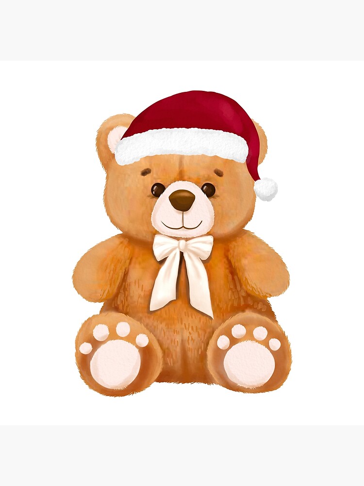 Christmas Teddy Bear Clip Art