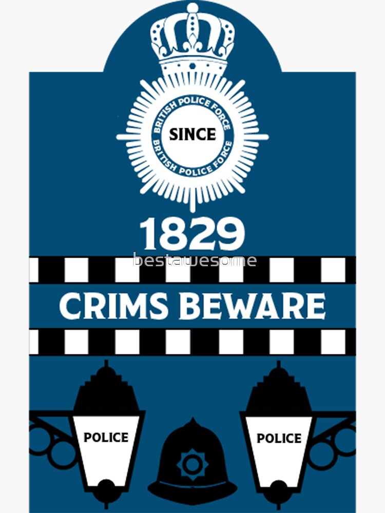 "Funny British Police Force Gifts - Police Officer Graduation Promotion ...