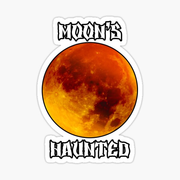 "Moon's Haunted Destiny 2" Sticker for Sale by ShirtsByFerg | Redbubble