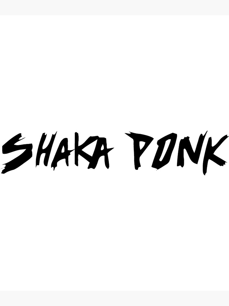 "shaka ponk " Poster for Sale by sarinared | Redbubble