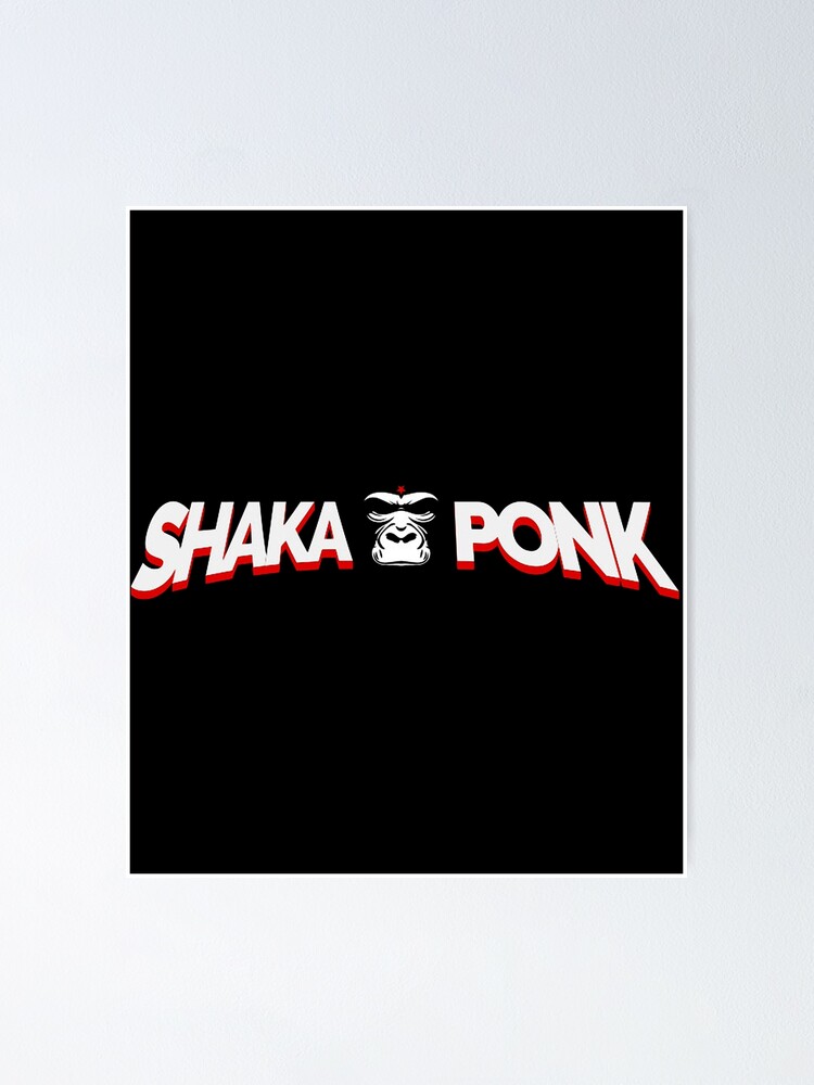"shaka ponk " Poster for Sale by sarinared | Redbubble