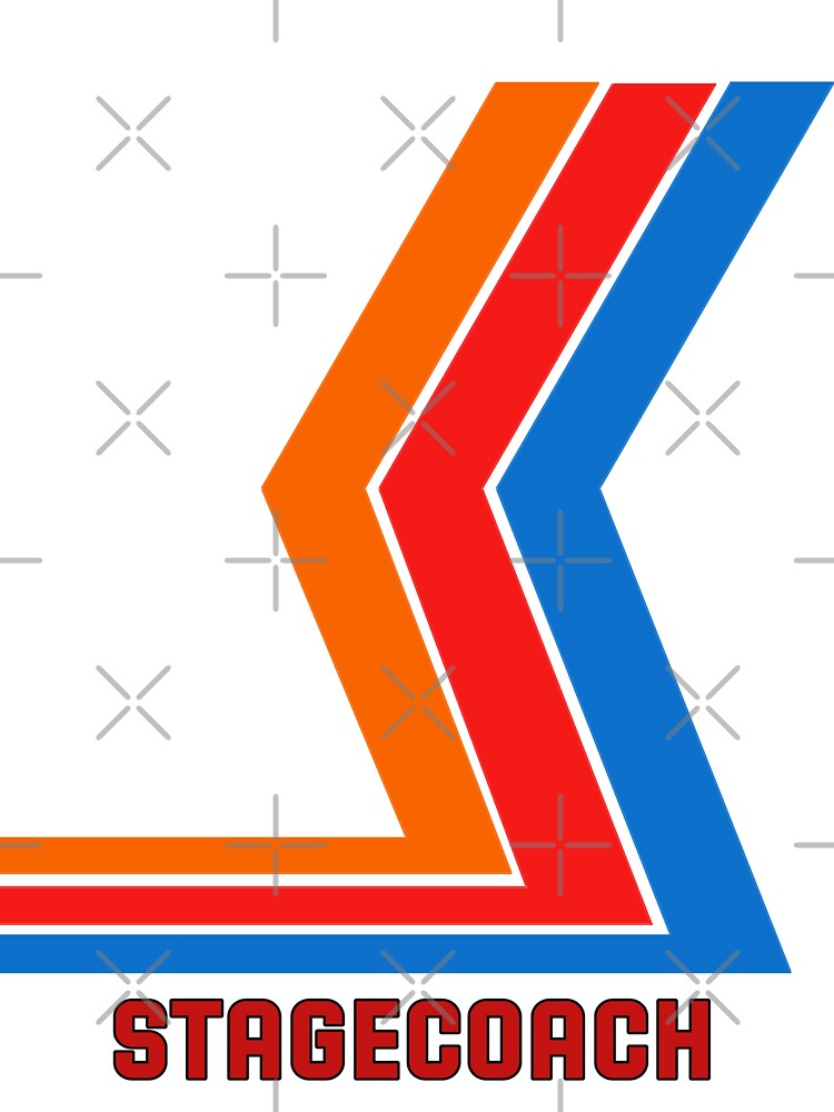 "Stagecoach " Sticker for Sale by PortPrints | Redbubble