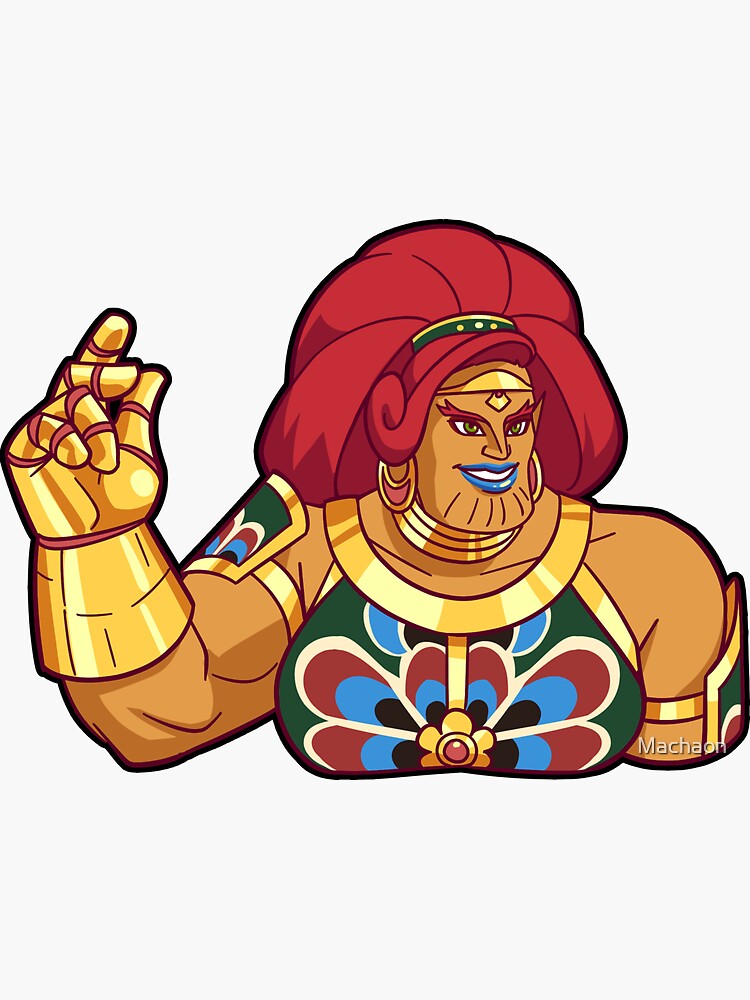 "Gerudo Champion Meme" Sticker for Sale by Machaon | Redbubble