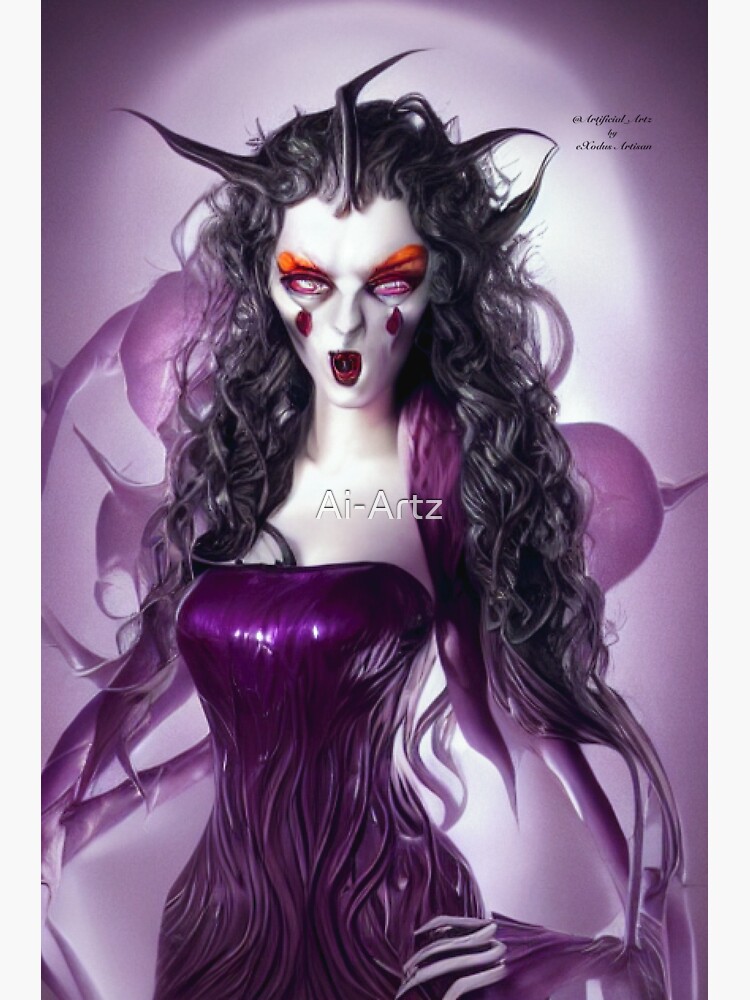 "Purple Panic 2" Sticker for Sale by Ai-Artz | Redbubble