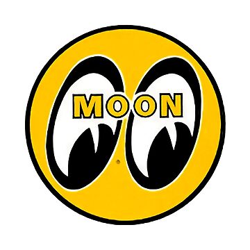 "mooneyes one" Sticker for Sale by regletcher | Redbubble
