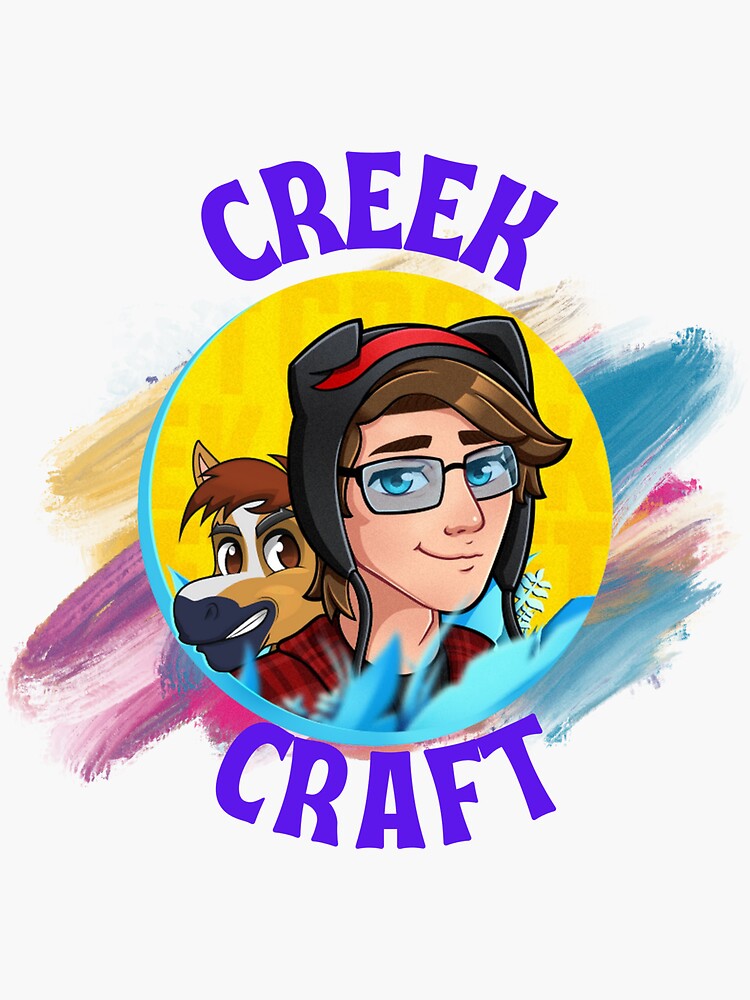 "Kreek Craft T-Shirt design for Creek Craft Fans" Sticker for Sale by ...