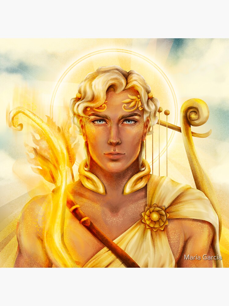 "Apollo Greek God of Music and Light" Sticker for Sale by CreativeFit ...