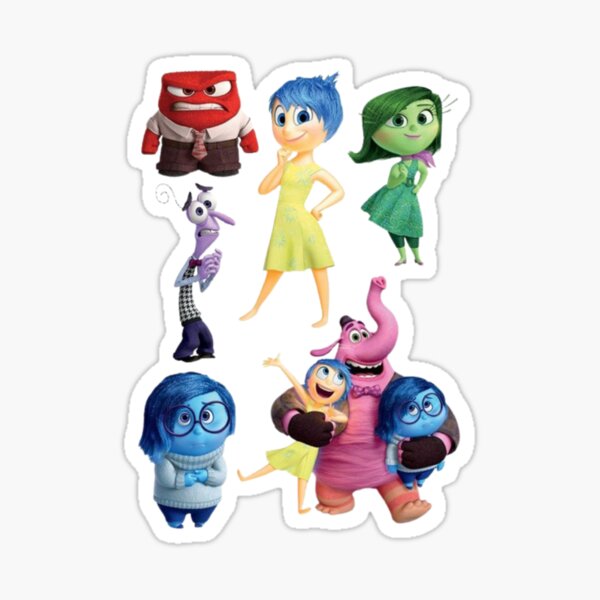 "Inside out cute collage" Sticker for Sale by Hr29 | Redbubble