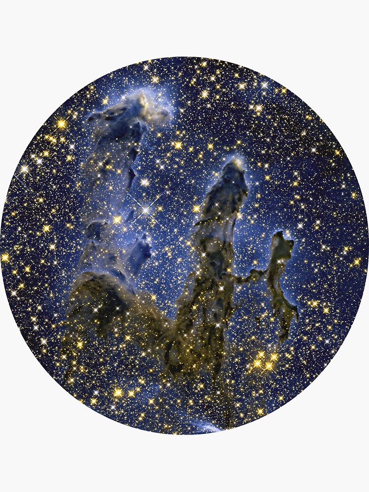 "Eagle nebula" Sticker for Sale by mrsmoongu | Redbubble