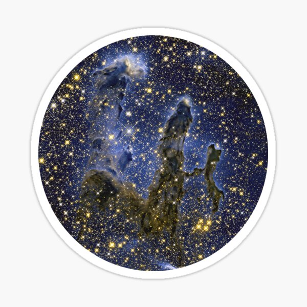"Eagle nebula" Sticker for Sale by mrsmoongu | Redbubble