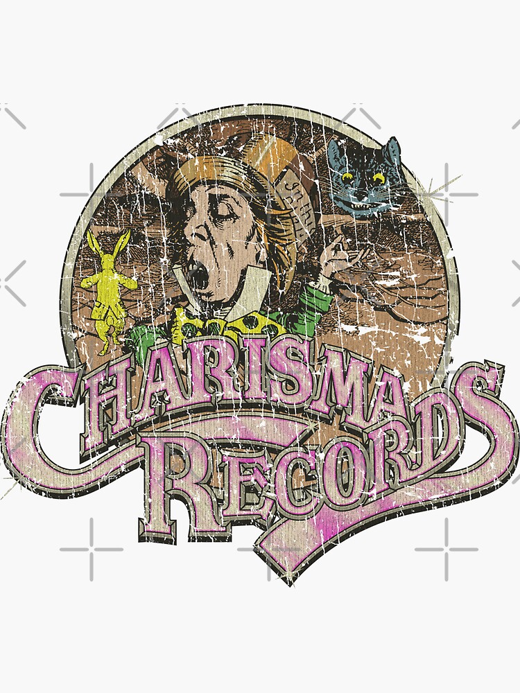 "Charisma Records 1969" Sticker for Sale by AstroZombie6669 | Redbubble
