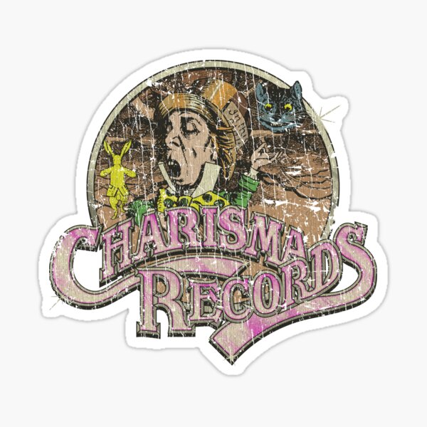 "Charisma Records 1969" Sticker for Sale by AstroZombie6669 | Redbubble