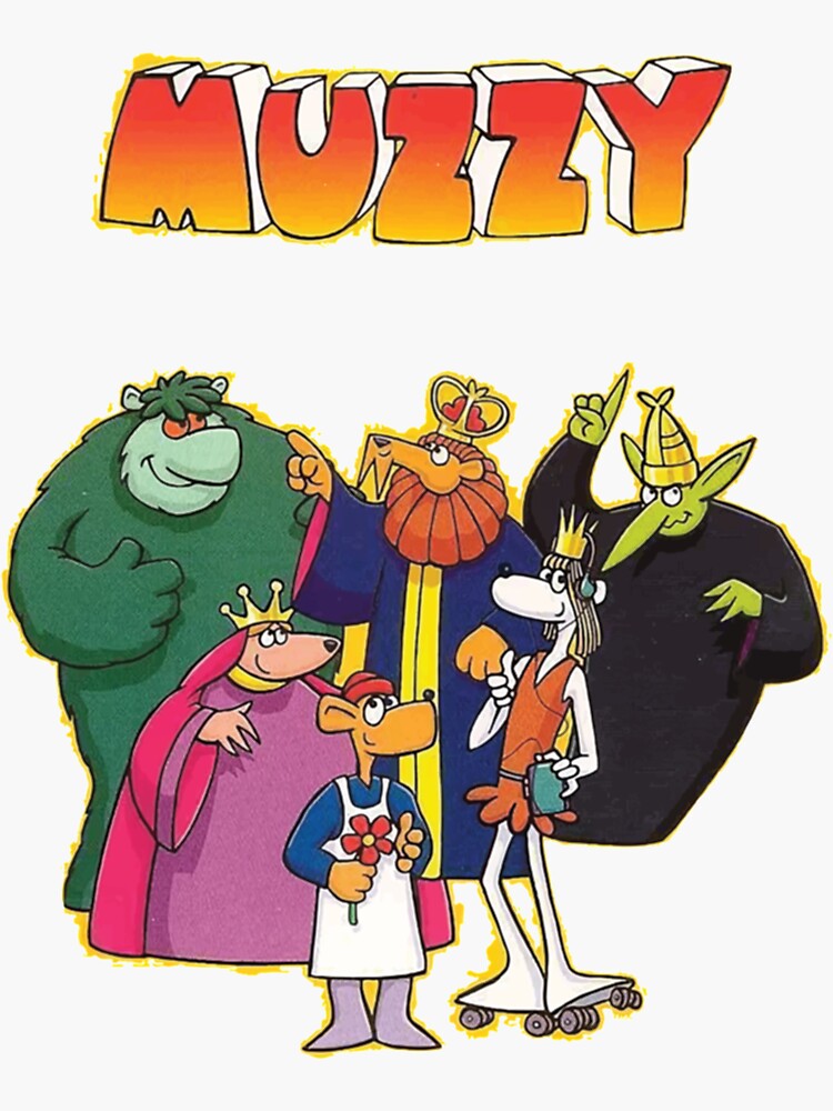 "Muzzy " Sticker for Sale by DalinCustom | Redbubble