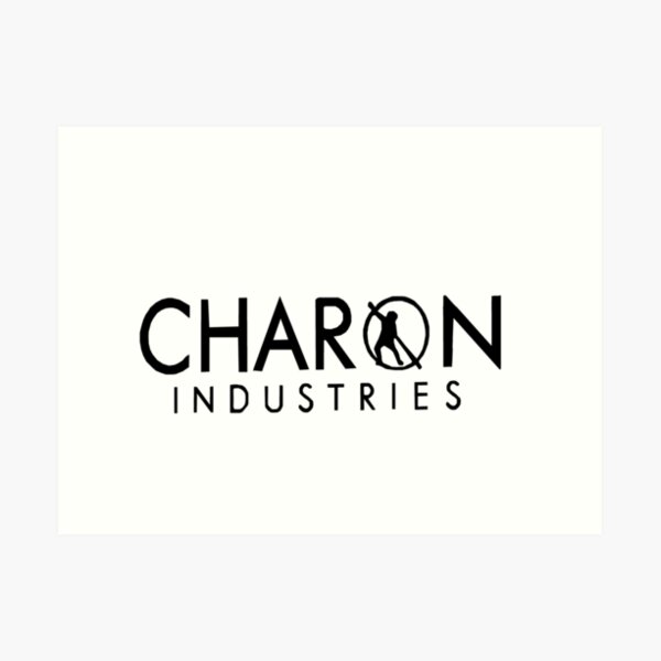 "Charon Industries logo (black)" Art Print by Shineytrooper | Redbubble