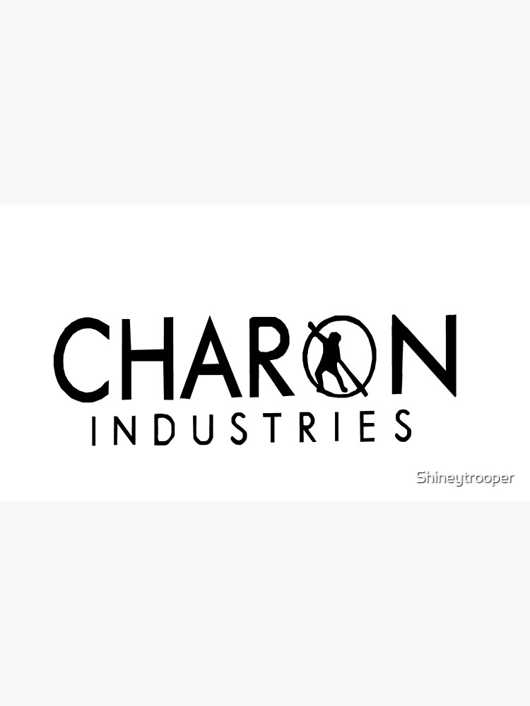 "Charon Industries logo (black)" Poster for Sale by Shineytrooper ...