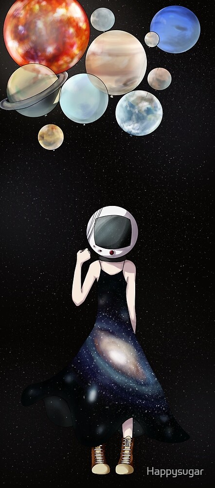 "BALLOON PLANETS" by Happysugar | Redbubble