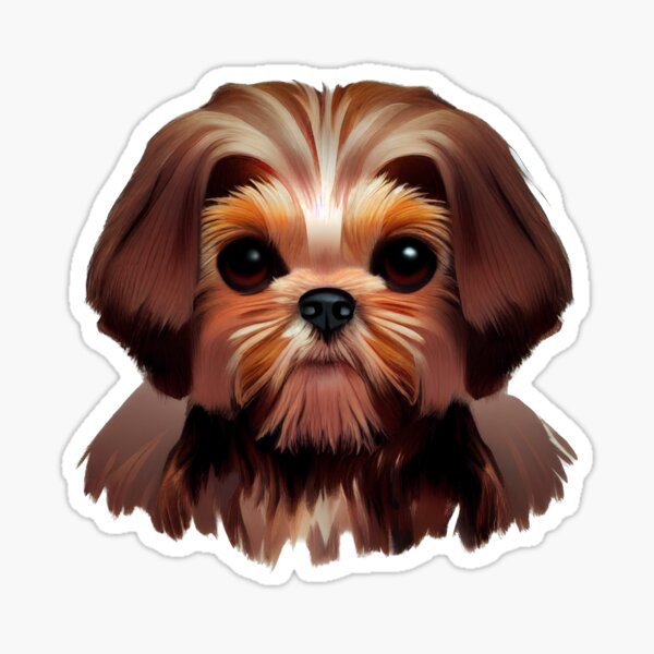 "Baby Milo" Sticker for Sale by CharlesAFish | Redbubble