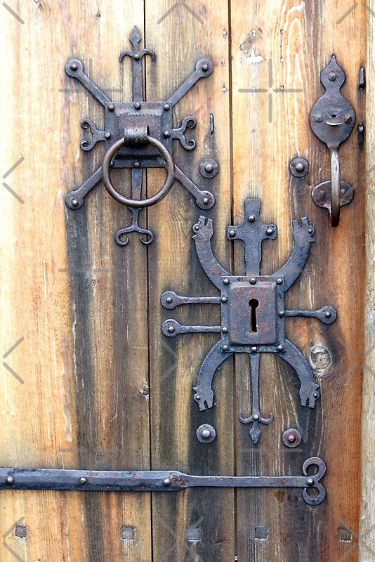 "Nordic Church Door Hardware, Iceland" by Martha Sherman | Redbubble