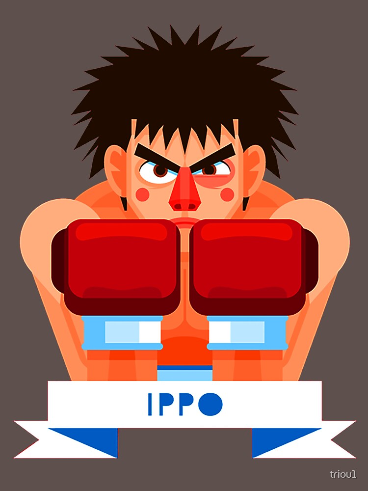 "Ippo badass" T-shirt for Sale by triou1 | Redbubble | ippo t-shirts ...