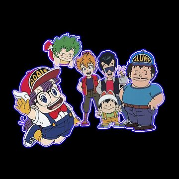 "Dr. Slump Character" Sticker for Sale by Saung-Razor | Redbubble
