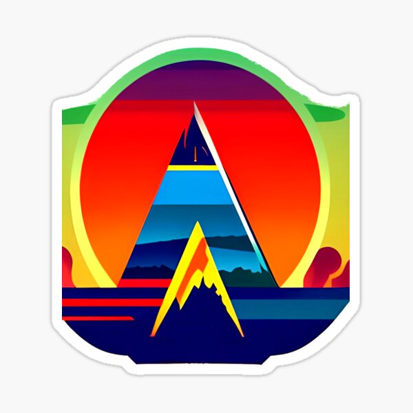 "The Peak" Sticker for Sale by JadeRabbit9000 | Redbubble