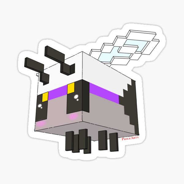 "Demi Pride Minecraft Bee | Demisexual" Sticker for Sale by Pidge-Arty ...