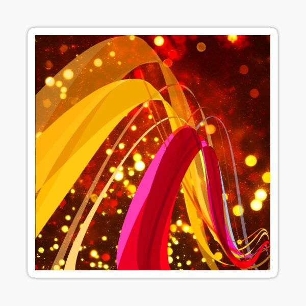 "Movie lights and red carpet" Sticker for Sale by Lamirabelle | Redbubble